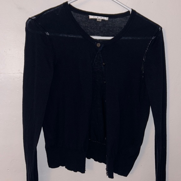 CAbi | Sweaters | Cabi Dark Navy Blue Cardigan | Poshmark